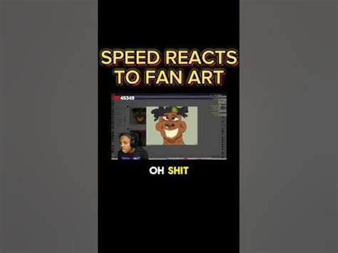 Speed Hilarious Reaction To Fan Art Ishowspeed Ishowspeedyt Speed