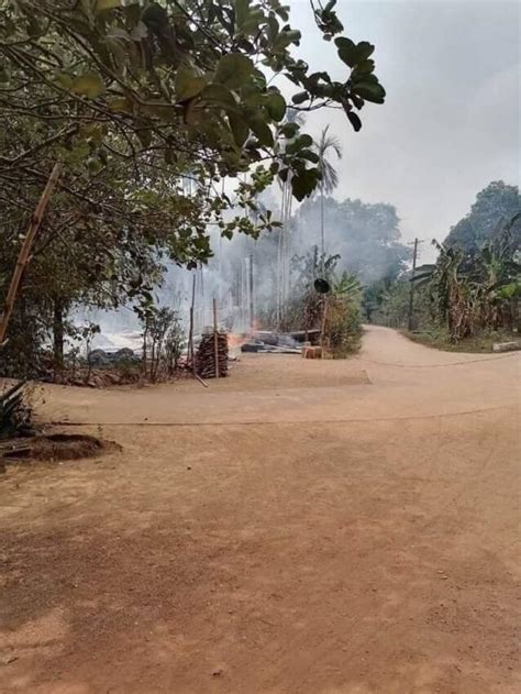 ကျိုက်ထို၊ အလူးကျေးရွာကို စစ်တပ်က စီးနင်း မီးရှို့မှုကြောင့် နေအိမ် ၃