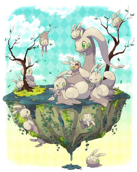 Goomy Goodra And Sliggoo Pokemon Drawn By Mugita Konomi Danbooru
