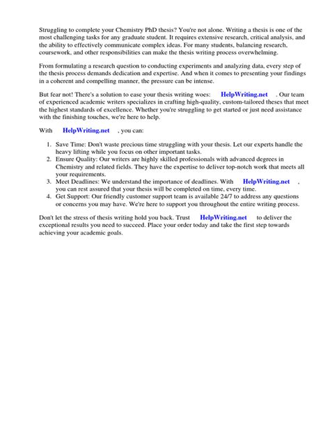 Chemistry Phd Thesis Pdf Pdf Thesis Quantitative Research