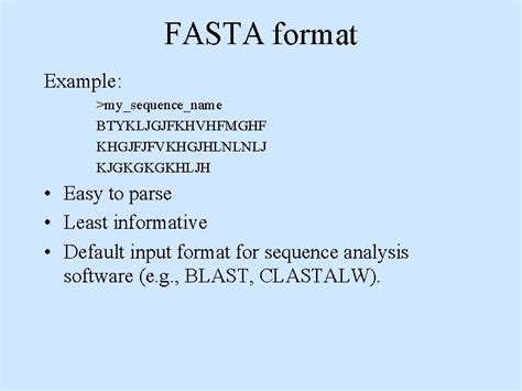 Biological Databases International Nucleotide Sequence Database