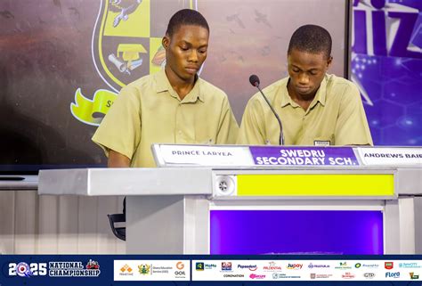 Sgs Auditorium End Of National Science And Maths Quiz Facebook