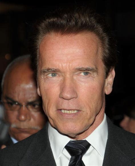 Arnold Schwarzenegger Making Funny Faces