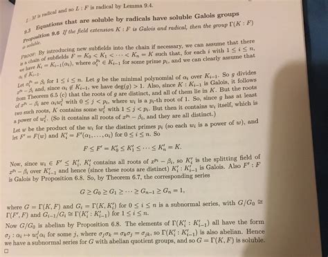 abstract algebra radical and galois field extension has degree 2 n