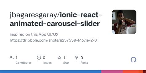 GitHub Jbagaresgaray Ionic React Animated Carousel Slider Inspired On This App UI UX Https
