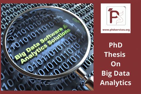 Research Phd Thesis On Big Data Analytics Phdthesisguidance