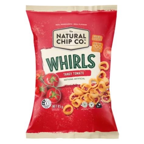 Natural Chip Co Lentil Whirls Tangy Tomato Reviews Black Box