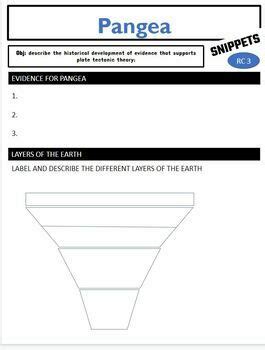RC Pangea Snippet By SNL Curriculum TPT