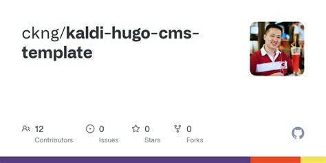 Github Ckngkaldi Hugo Cms Template