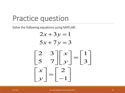 01 Chapter Matlab Introduction Ppt