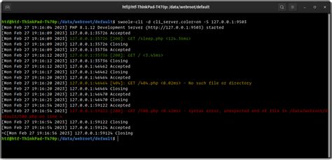 php Swoole Cli v 增加 opcache readline 扩展强化 Cli Server Swoole SegmentFault 思否