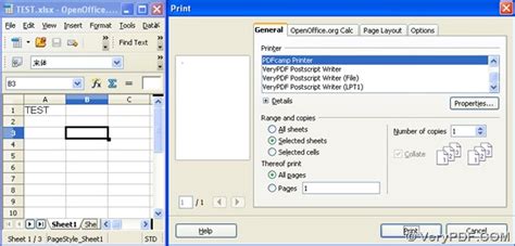 Print Office Documents Of Xlsx To Pdf And Send Pdf By Email Verypdf