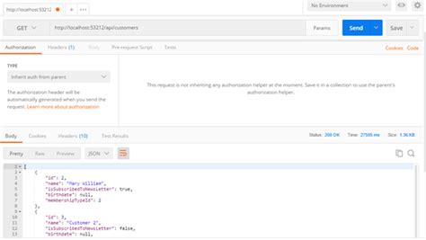 Building A Restful API In ASP NET