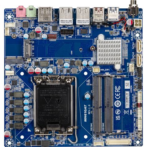 Itxl H610a Thin Mini Itx Motherboard With Intel® H610 Chipset Support 14th 13th 12th