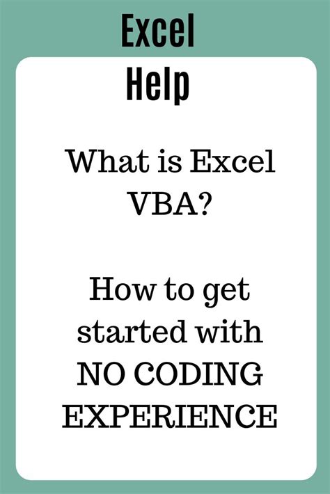 What Is Excel Vba Easy Simple Smart Excel Tutorials Visual Basic Programming Microsoft