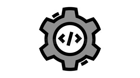 Modern Development Settings Animated Icon Agile And Teamwork Symbol