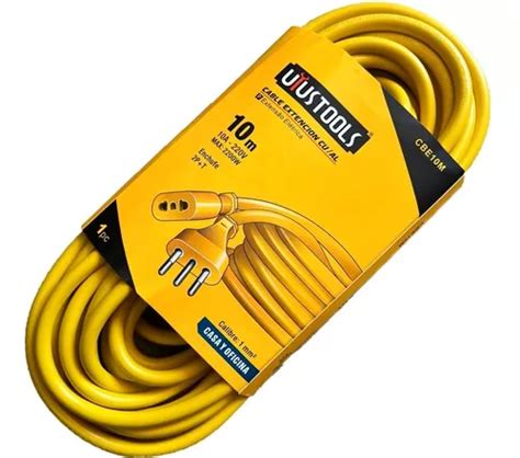 Cable Alargador ExtensiÓn 10 Mts Uyustools Ferretería La Pradera