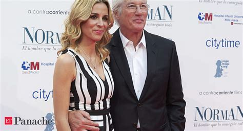 Richard Gere Hollywood Star Richard Gere And Wife Alejandra Silva