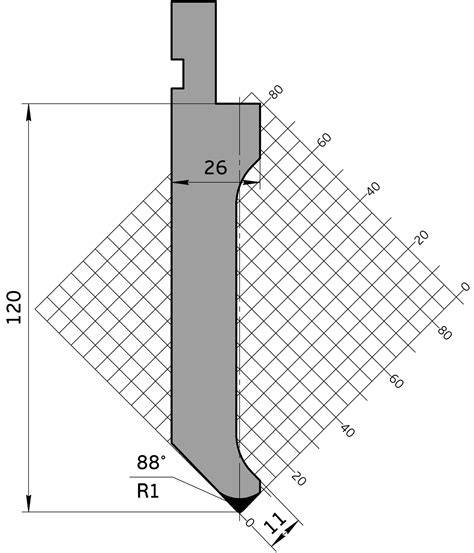 Пуансон Pgk 127 88