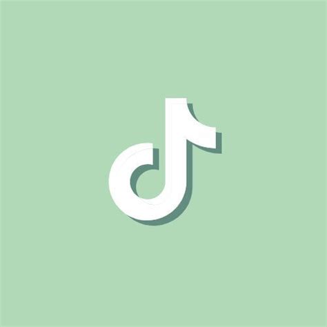 Tik Tok Custom Icon Green By Lila8