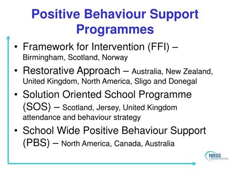 Ppt National Behaviour Support Service Promoting Positive Behaviour Sdpi 23 Rd June 2009
