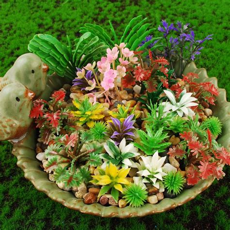 100pcs 157inch Color Mixto Mini Árboles Modelo Tren Paisaje