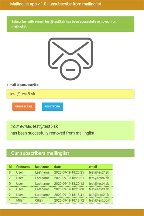 Mailinglist Php Example Code Part 1 App Decomposition Cdesignereu