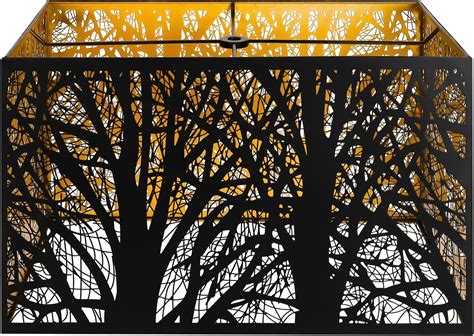 Design Classics Lighting Modern Medium Rectangular Lamp Shade Light