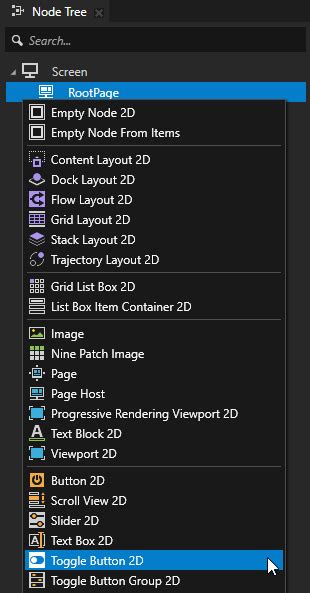 Tutorial Creating A Toggle Button Kanzi Framework 3913 Documentation
