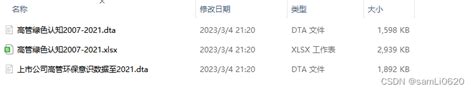 高管绿色认知、企业环保注意力2007 2021年（上市公司年报文本分析） Csdn博客