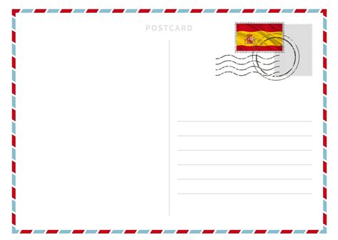 Vintage Travel Postcard Template