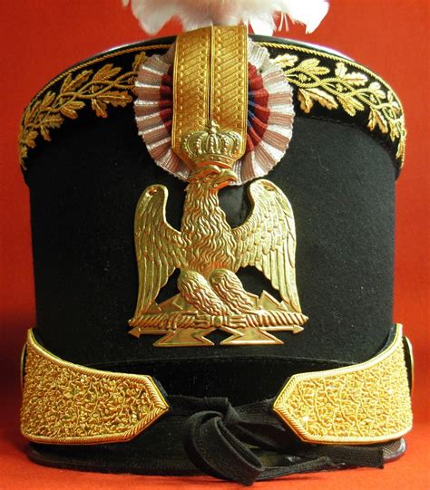 Empirecostume Officier Dinfanterie De La Jeune Garde Shako 1er Empire