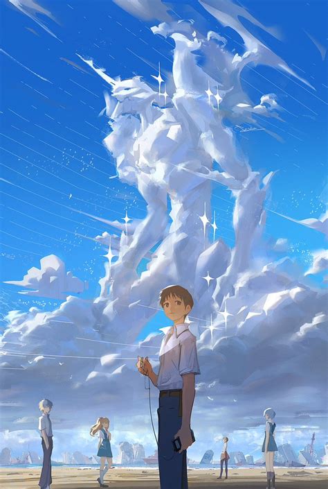 Souryuu Asuka Langley Ayanami Rei Ikari Shinji Nagisa Kaworu
