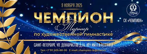 Список соревнований по художественной гимнастике в городах России за 2025 год