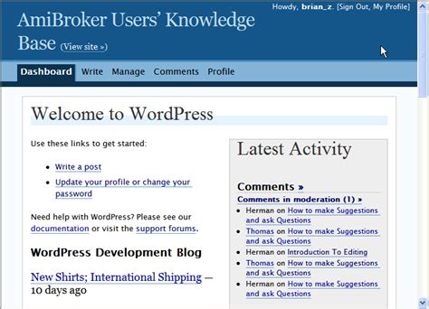 Amibroker Users Knowledge Base Introduction To Windows Live Writer