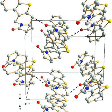Molecular Structure Of The Title Compound Showing The Atom Labeling Download Scientific Diagram