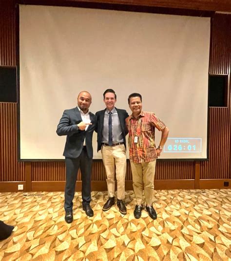 A Big Thanks To Batik Air Ceo Mushafiz Bin Mustafa Bakri And Director Of Government Affairs Raja