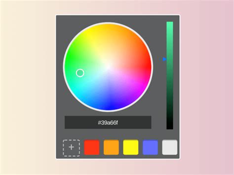 Javascript Color Wheel Picker — Codehim