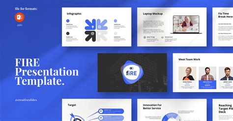 Fire Powerpoint Presentation Template Templatemonster