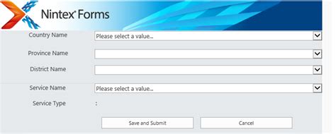 Aurora Nintex Forms With Cascading Drop Downs