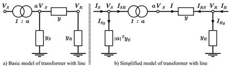 Modified Pi Circuit Model Of Line And Transformer Download Scientific Diagram