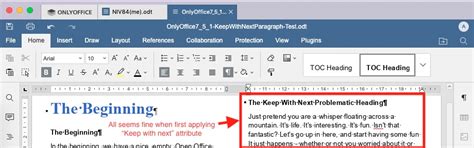 Keep With Next On Different Paragraph Styles Forces Wrong Style On