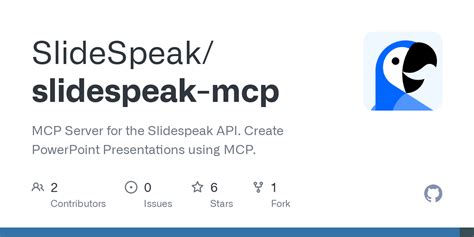 github slidespeak slidespeak mcp mcp server for the slidespeak api
