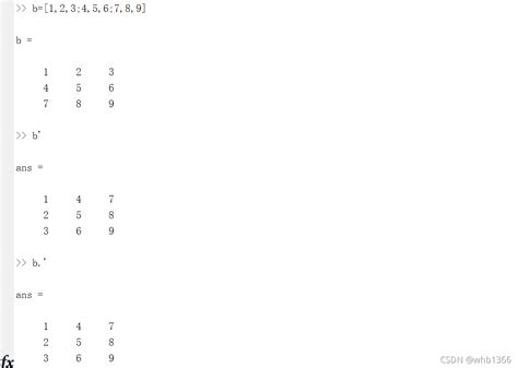 matlab 线性代数 对矩阵取共轭（不用函数） matlab矩阵如何求共轭 csdn博客