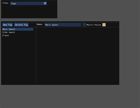 Patch 1 1 Tag Management StoryDev Character Generator By DesindaDev