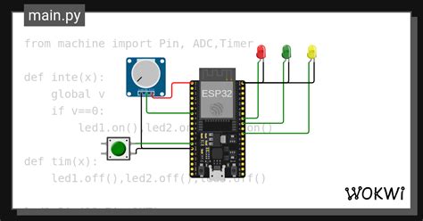 adc ejercicio de practica wokwi esp32 stm32 arduino simulator