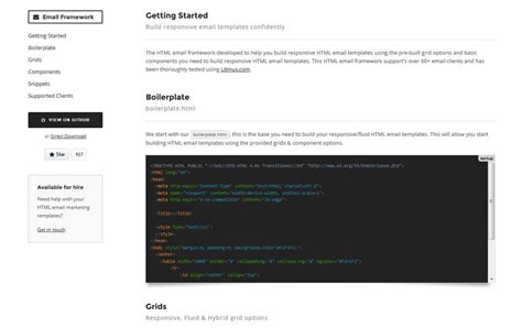 Best Responsive Email Frameworks CSS Author