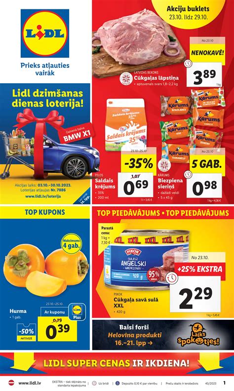 Lidl Akcijas Buklets Un Īpašie Piedāvājumi Visibukleti Lv