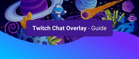 Chat Overlay For Your Livestream Guide Setup Sound Alerts