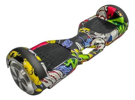 Skate Elétrico Hoverboard Bluetooth Com Alça 65 Polegadas Parcelamento Sem Juros